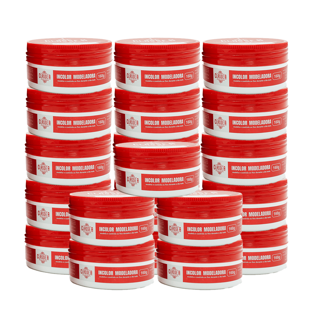 PASTA MODELADORA 160G - 20 UN - CLASSE A - CLASSE A BARBER